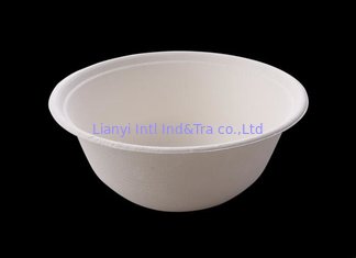 China Natural Biodegradable Bagasse Bowl Cheap Sugarcane Pulp Disposable Bowls For Food supplier